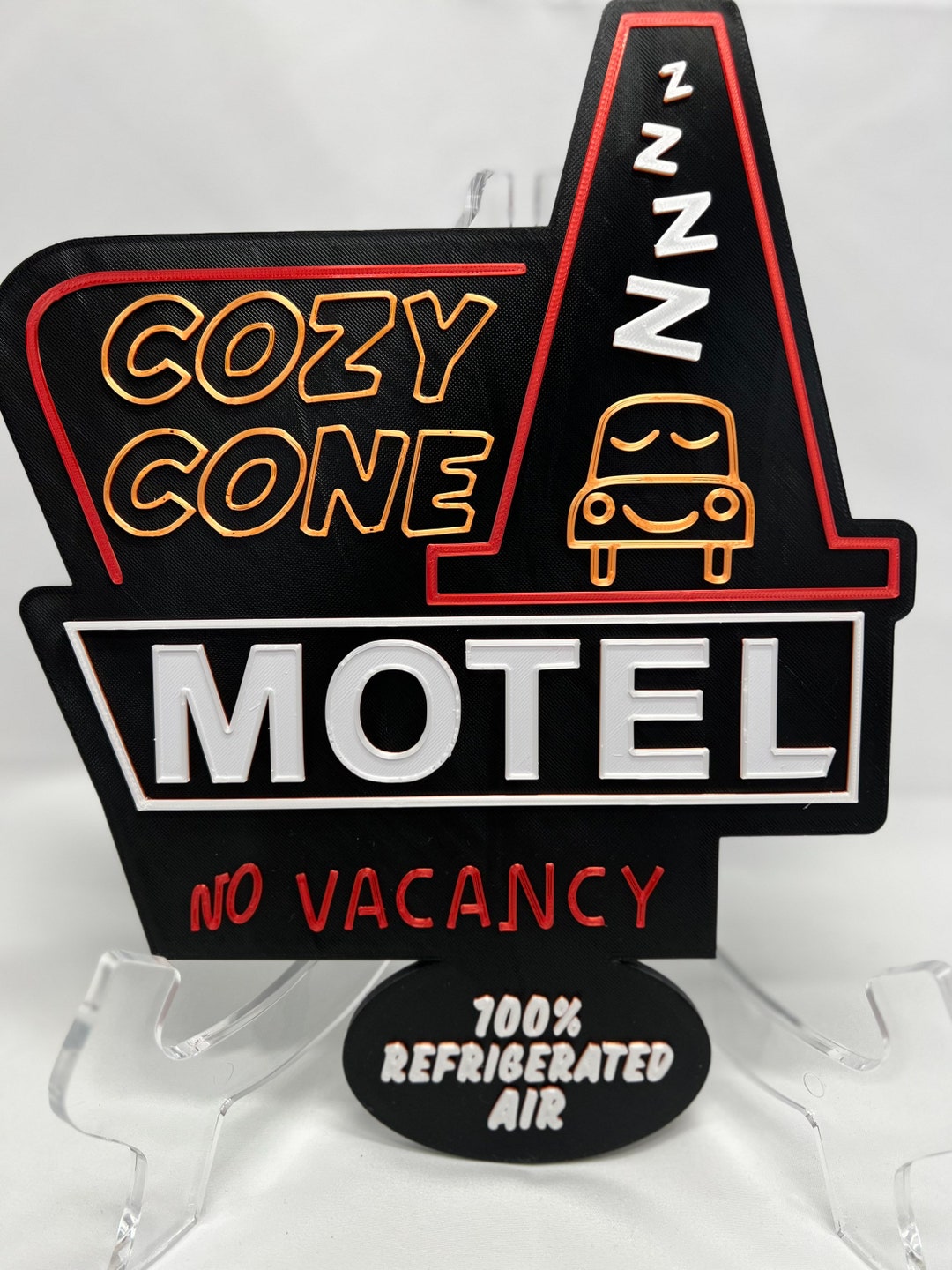 Cozy Cone Motel Inspired Sign - Etsy