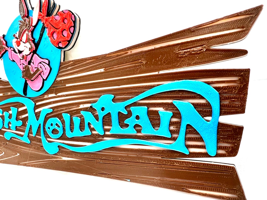 Splash Mountain Sign personalizable - Etsy