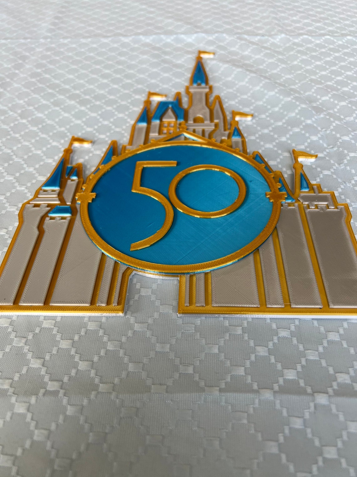 Magic Kingdom 50th Anniversary Inspired Sign - Etsy