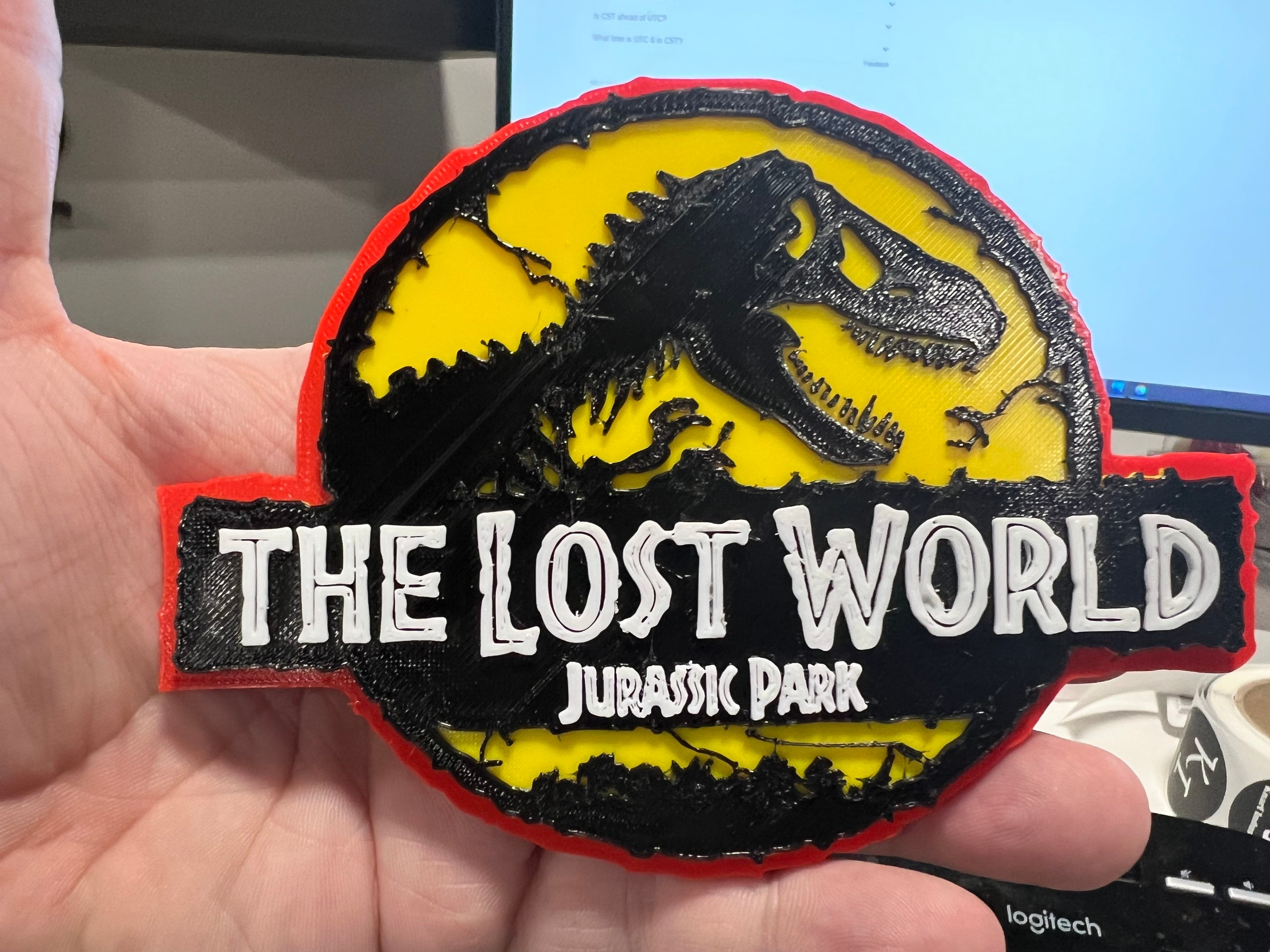 Arte mural inspirado en Jurassic Park: El Mundo Perdido - Etsy México