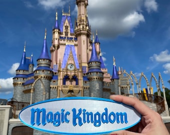 Magic Kingdom 50th Anniversary Inspired Sign | Etsy