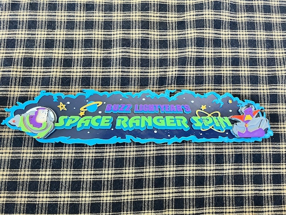 Buzz Lightyear Space Ranger Spin Inspired Sign - Etsy
