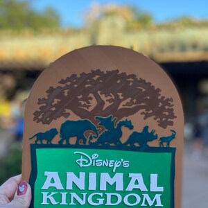 Animal Kingdom Inspired Sign - Etsy