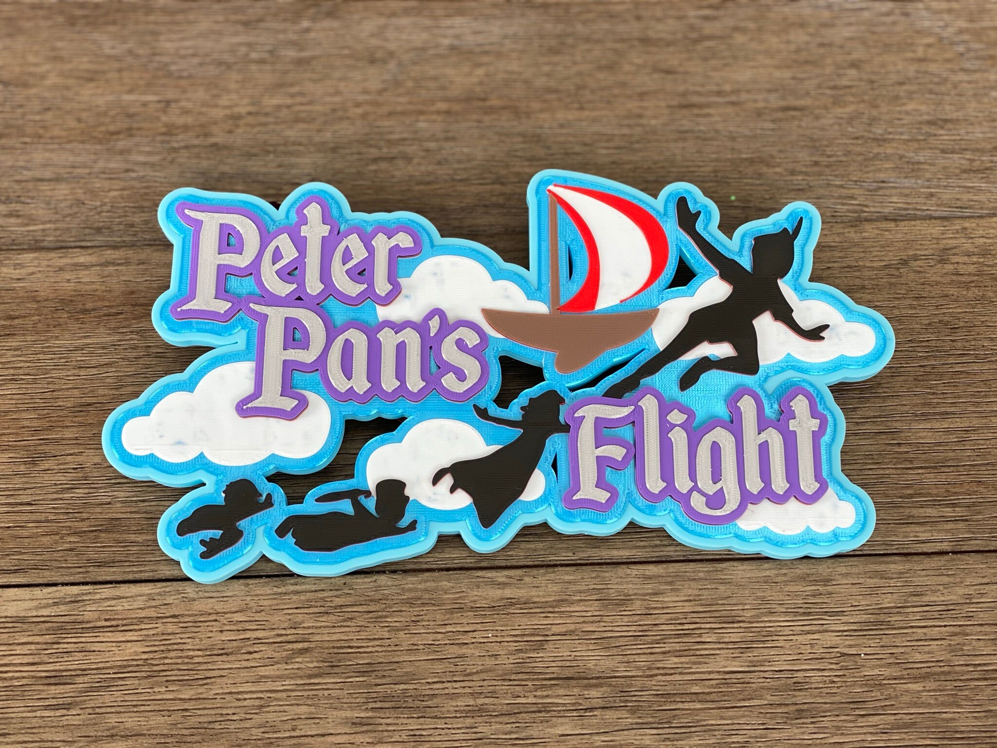 Peter Pan's Flight Sign - Etsy