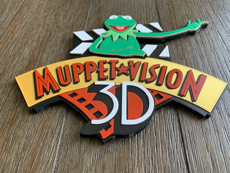 Muppet Vision 3D Sign - Etsy