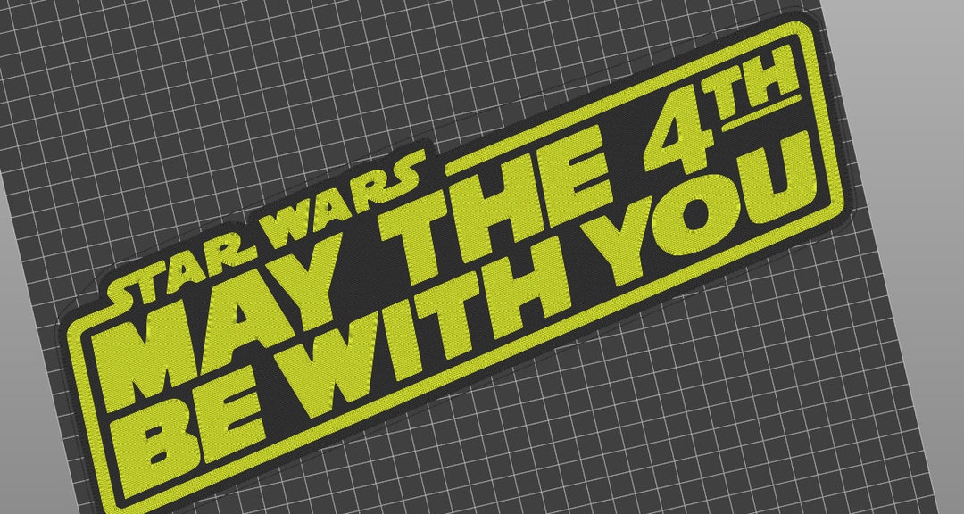 May the 4th Inspired Sign - Etsy