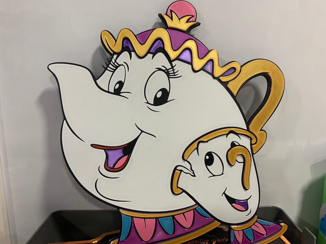 Mrs Potts & Chip Wall Art - Etsy