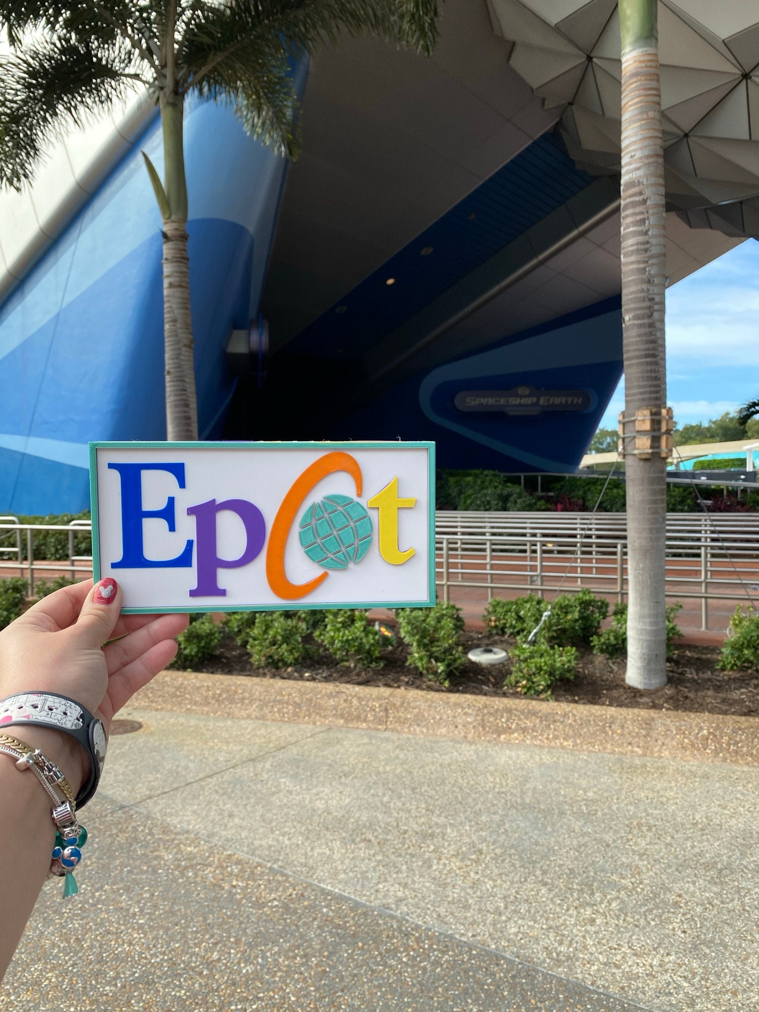 Epcot Inspired Sign - Etsy