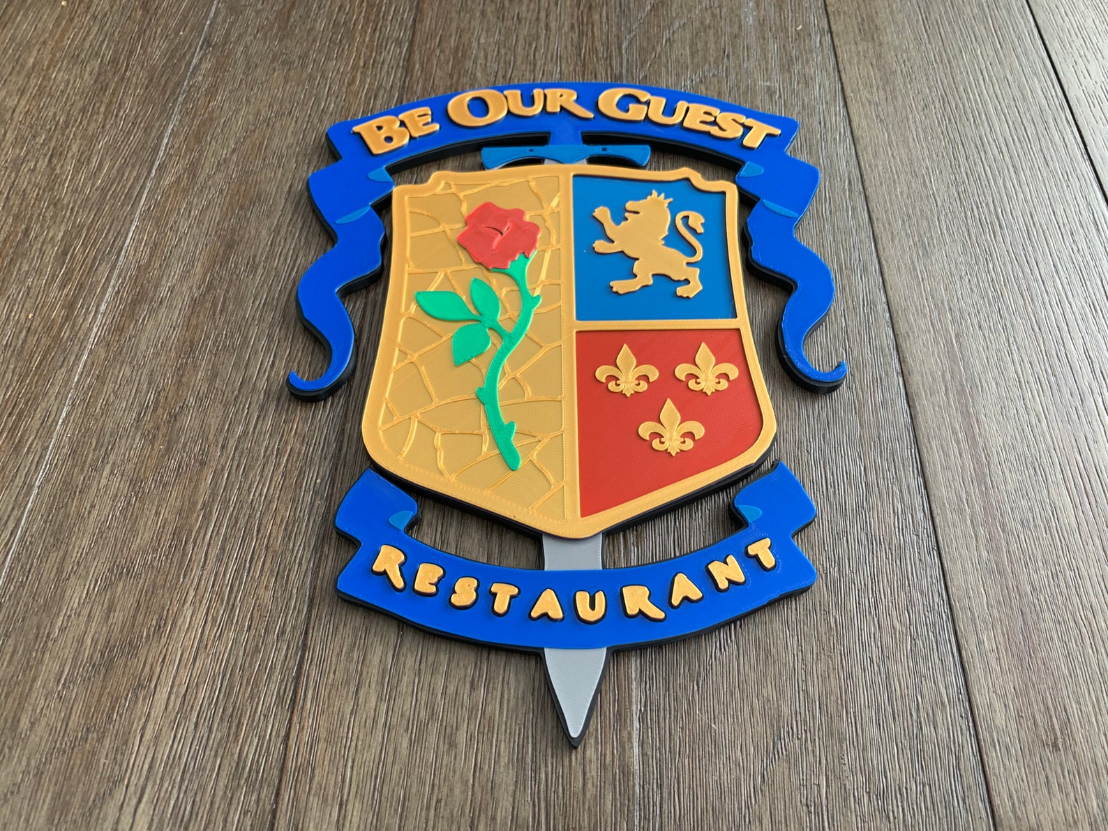 Be Our Guest Restaurant Sign - Etsy