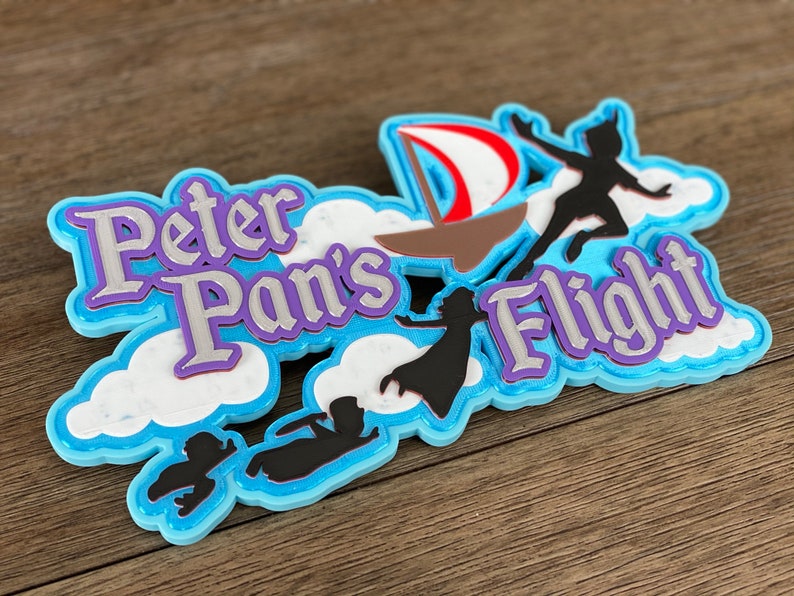 Peter Pan's Flight Sign - Etsy