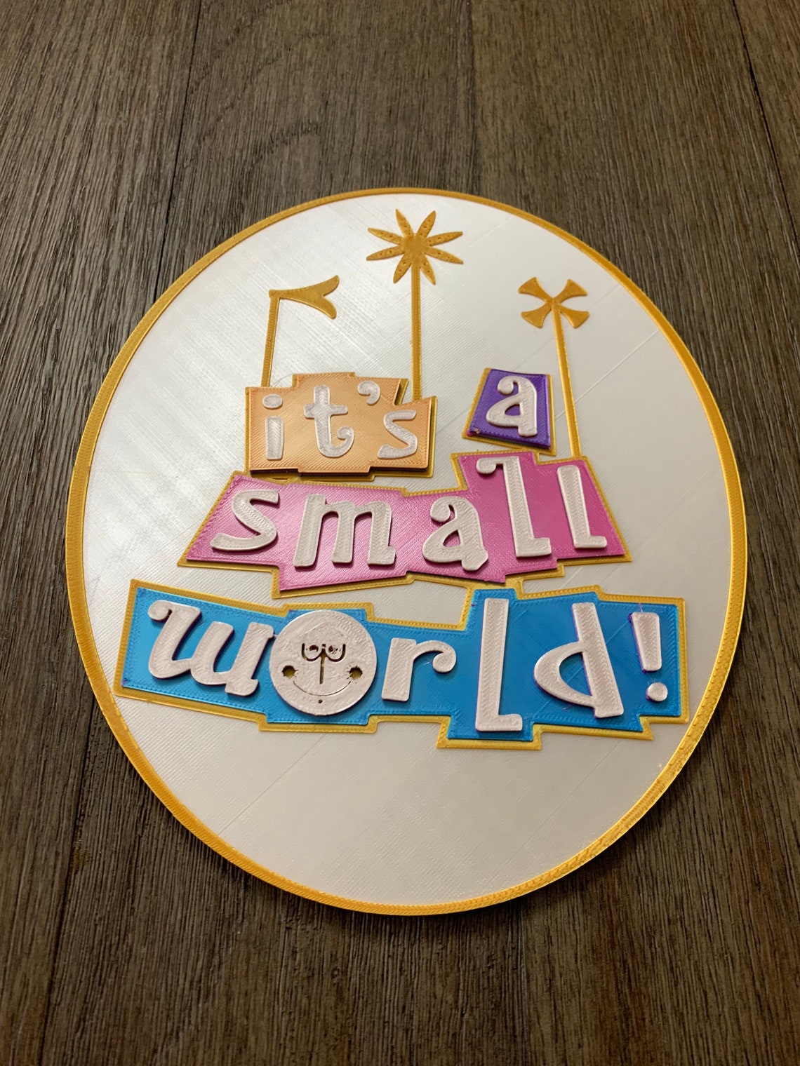 Its a Small World Sign | Etsy