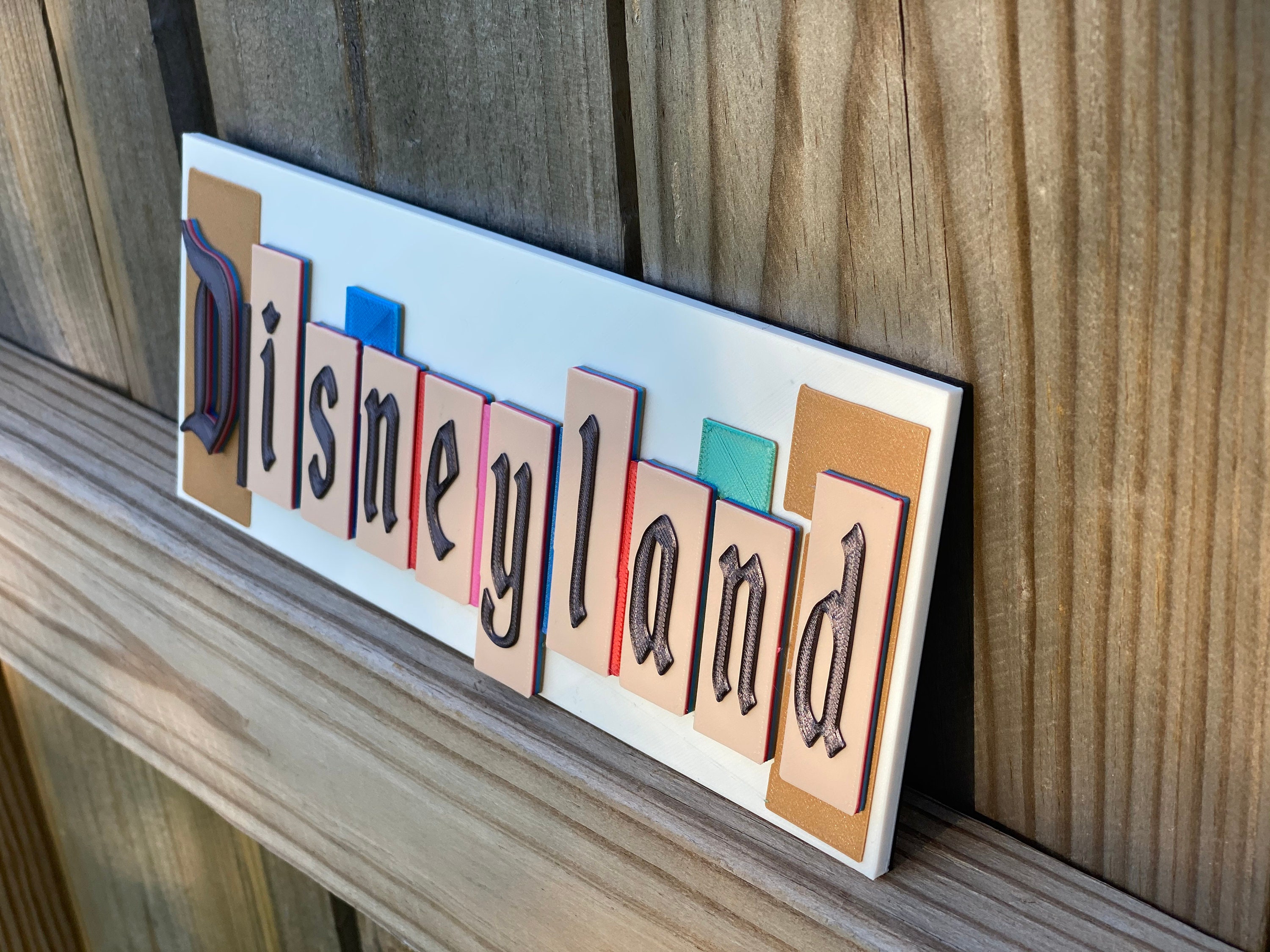 Disneyland Inspired Sign | Etsy