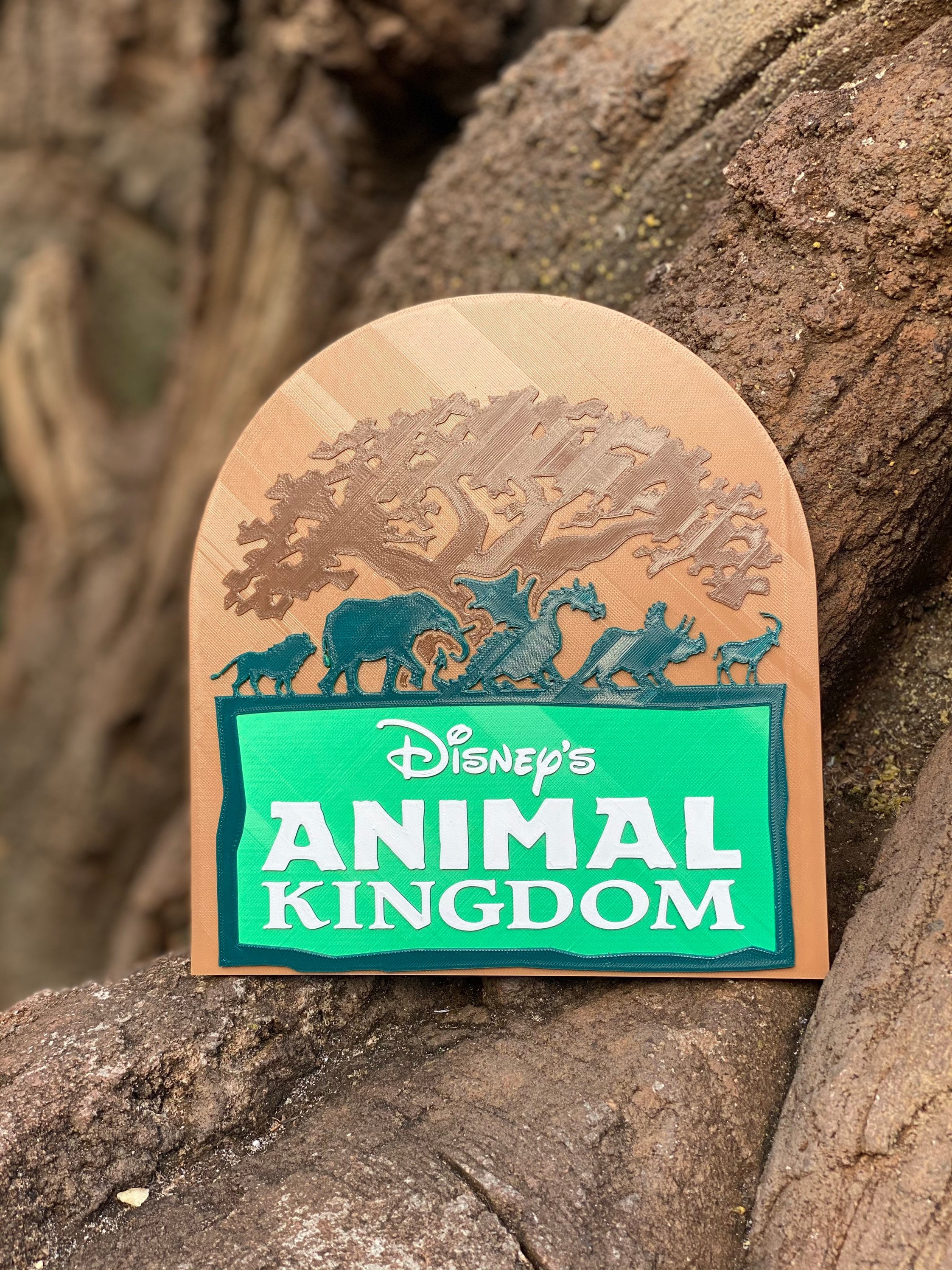 Animal Kingdom Inspired Sign - Etsy