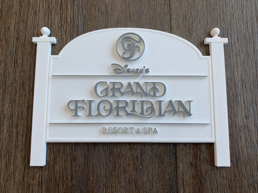 Grand Floridian Resort Sign - Etsy