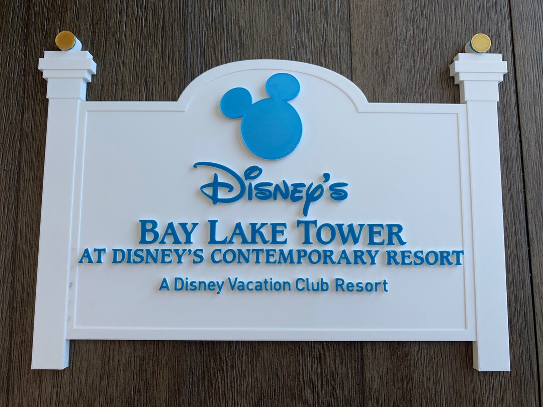 Bay Lake Tower Resort Sign - Etsy