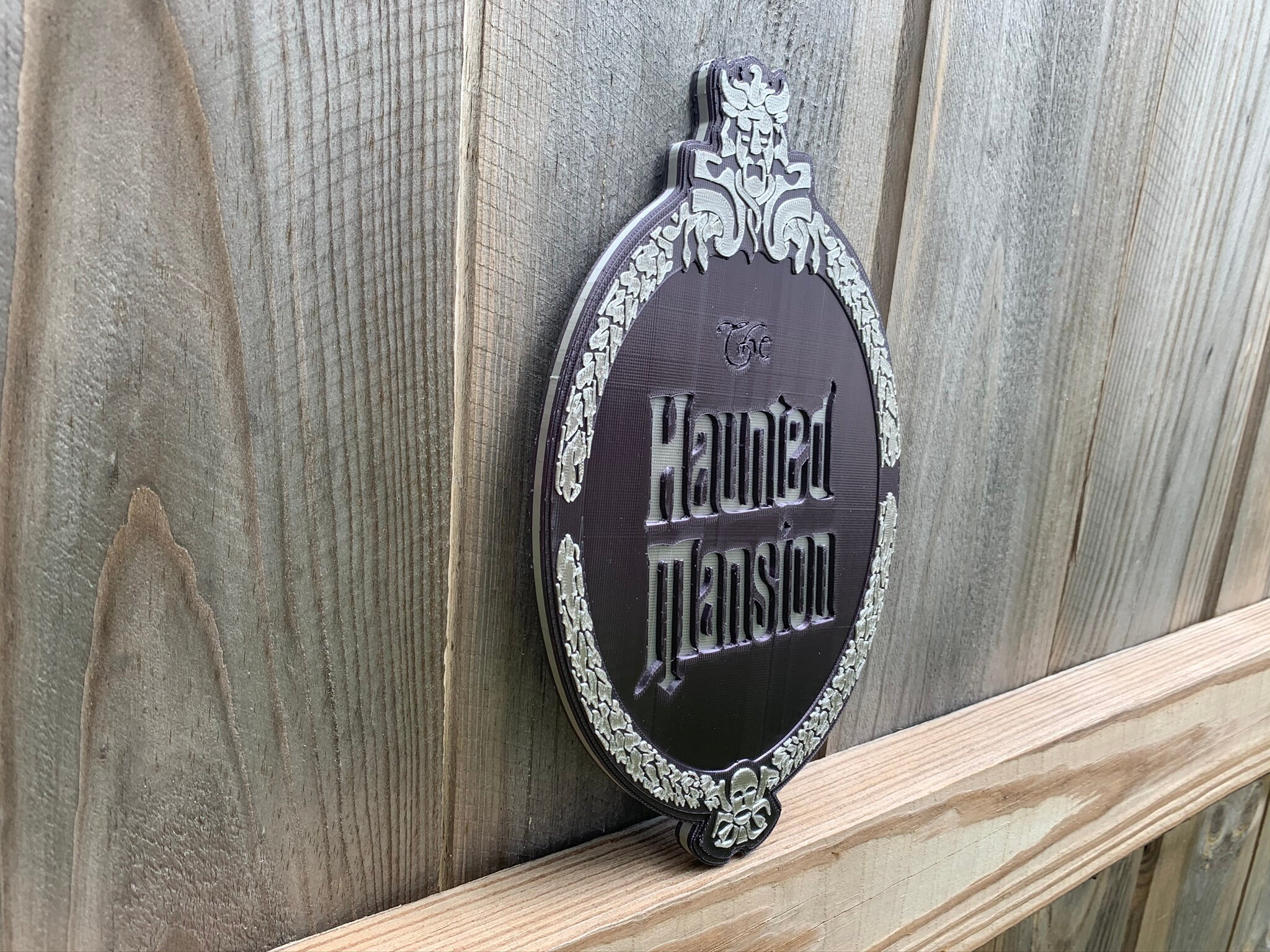 Haunted Mansion Sign - Etsy