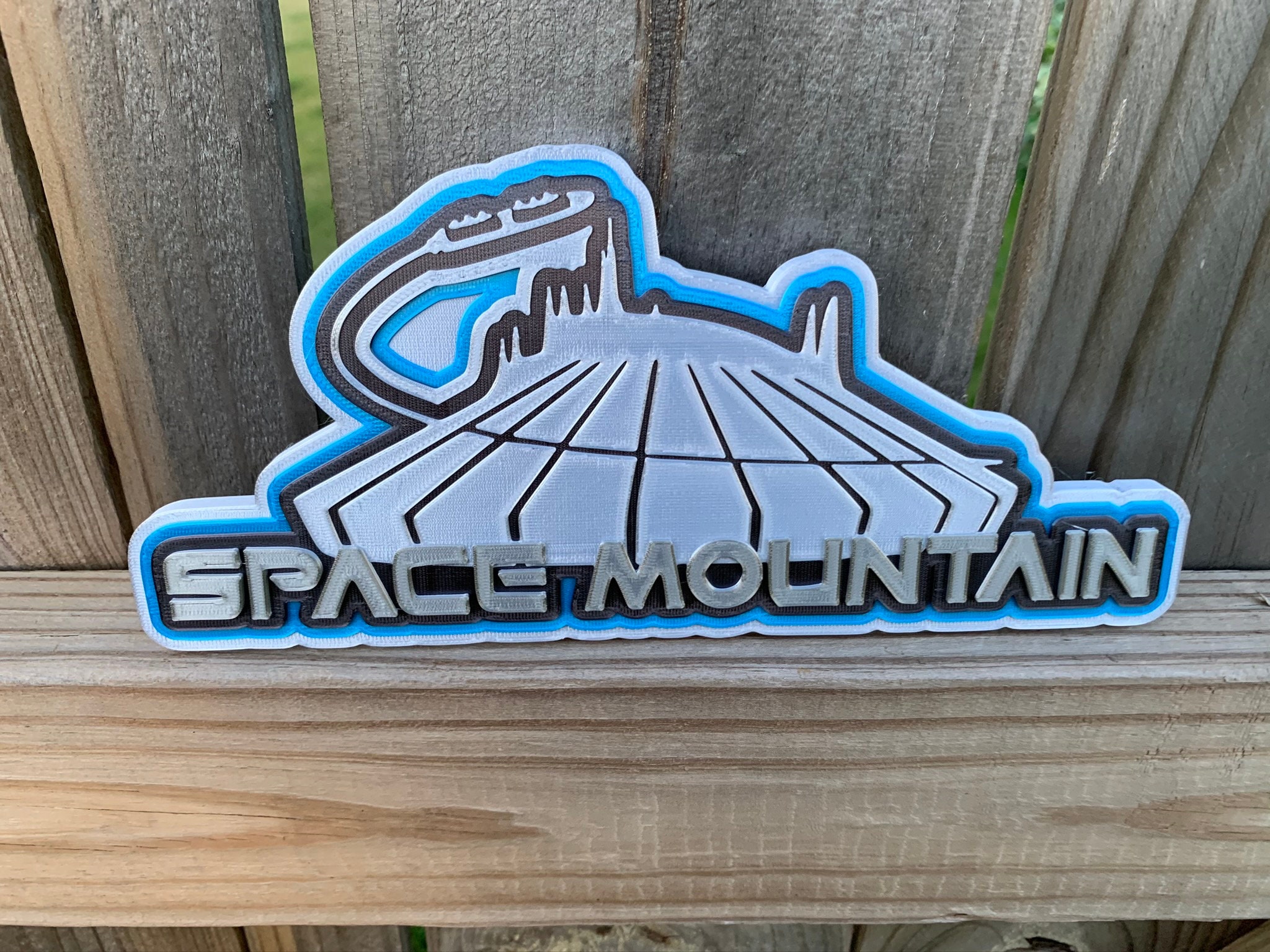 Space Mountain Disneyland Logo
