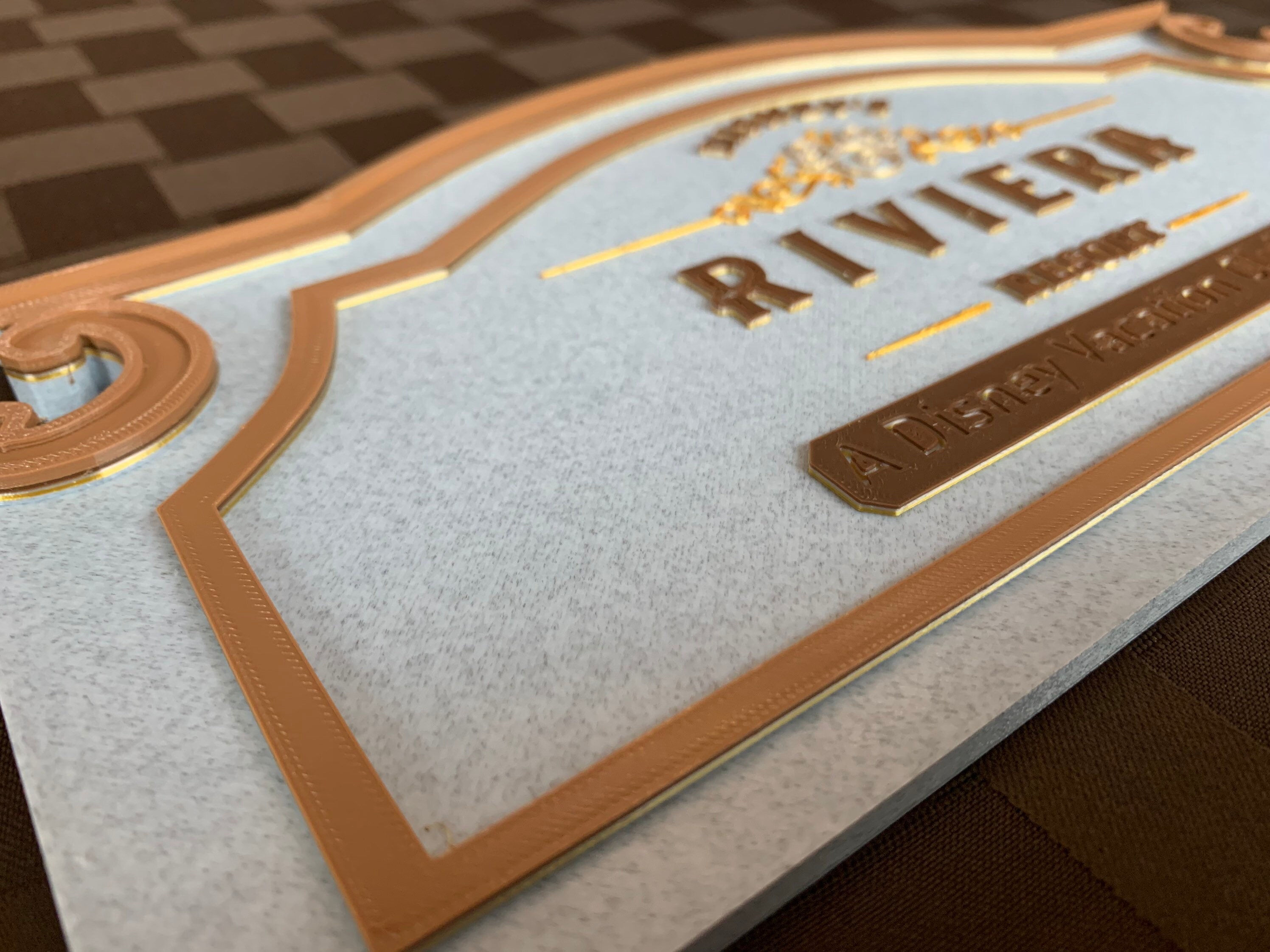 Riviera Resort Sign - Etsy