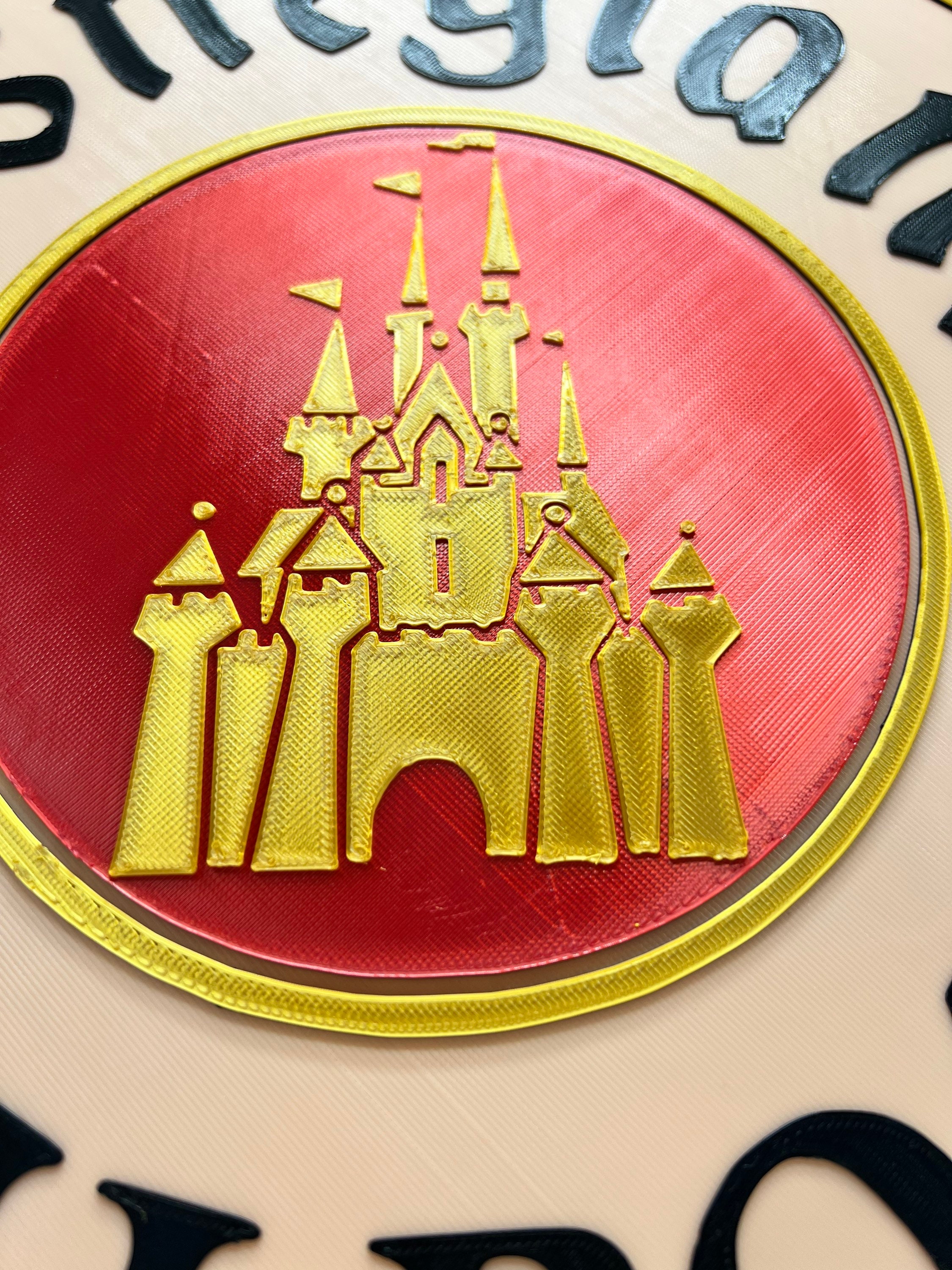 Disneyland Railroad Inspired Sign - Etsy