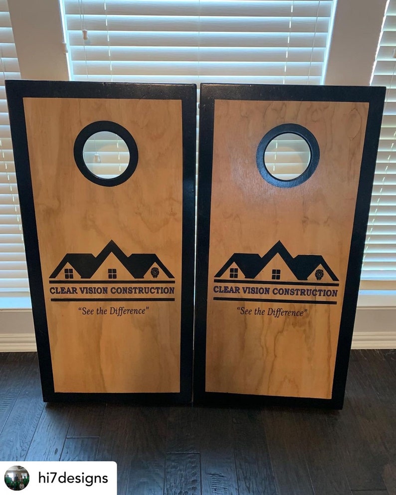 Custom Cornhole Boards - Etsy