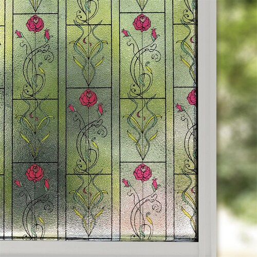 3D Artistic Green W1072 Window Film Print Sticker Cling - Etsy