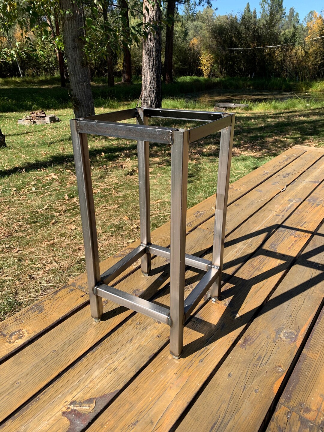The Clark Fork Stool Metal Base - Etsy