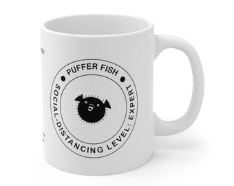 Pufferfish Mug - Etsy