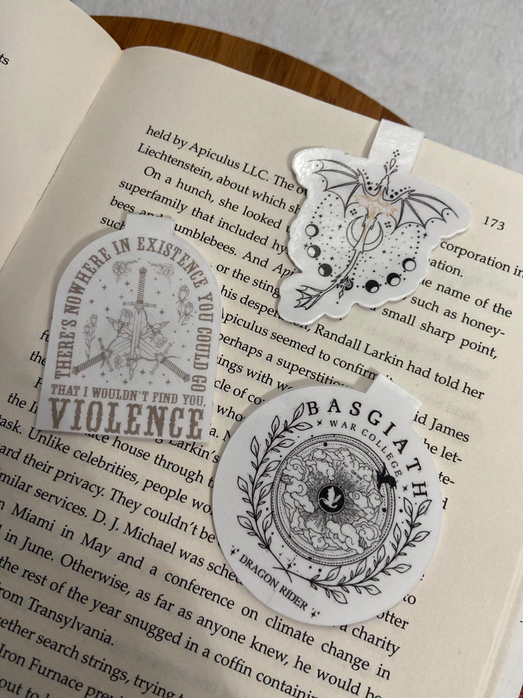 Fourth Wing Magnetic Bookmark— Dragon Rider Bookmark—basgiath War ...