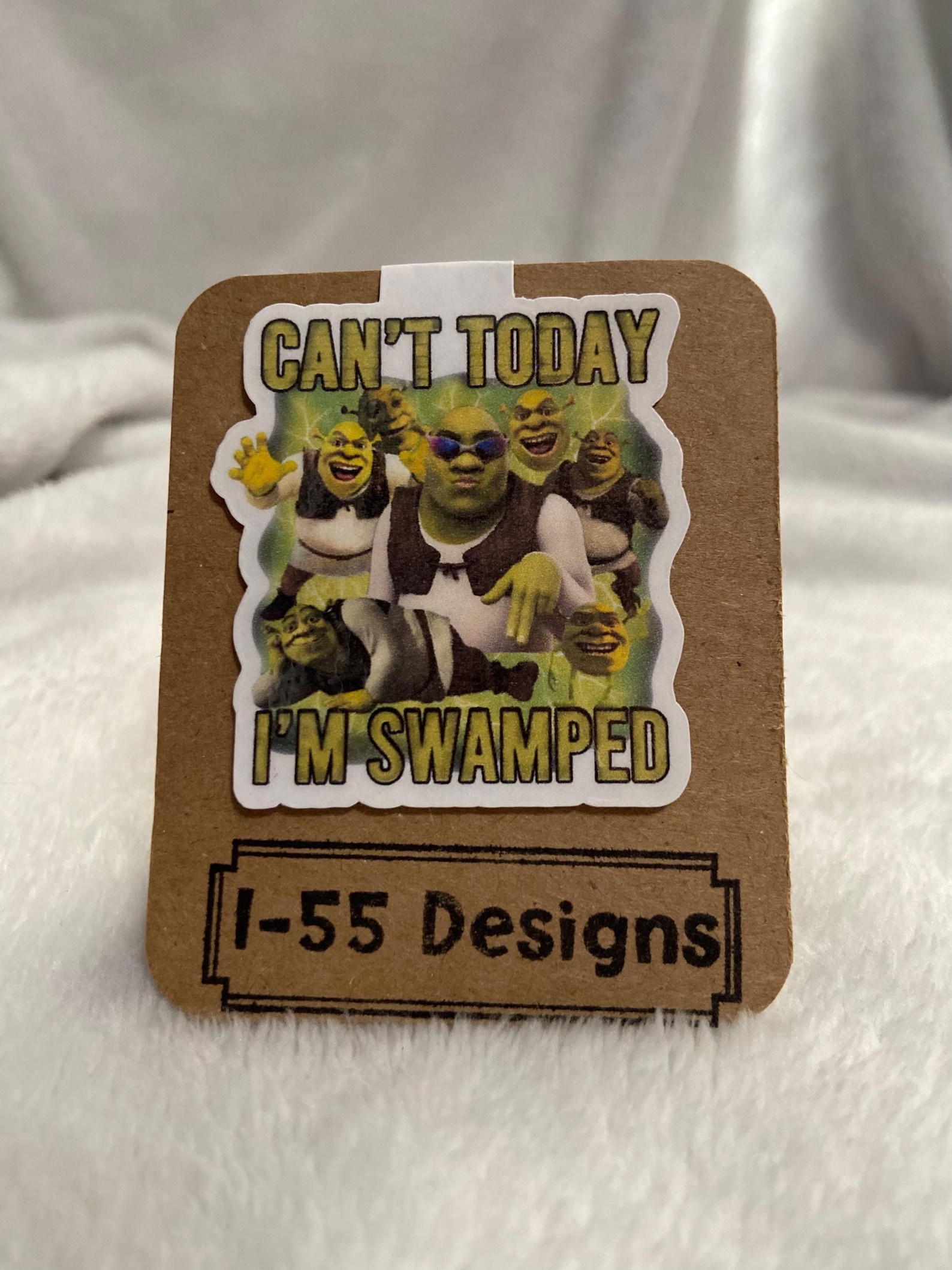 Shrek Magnetic Bookmark— Swamped Bookmark - Etsy
