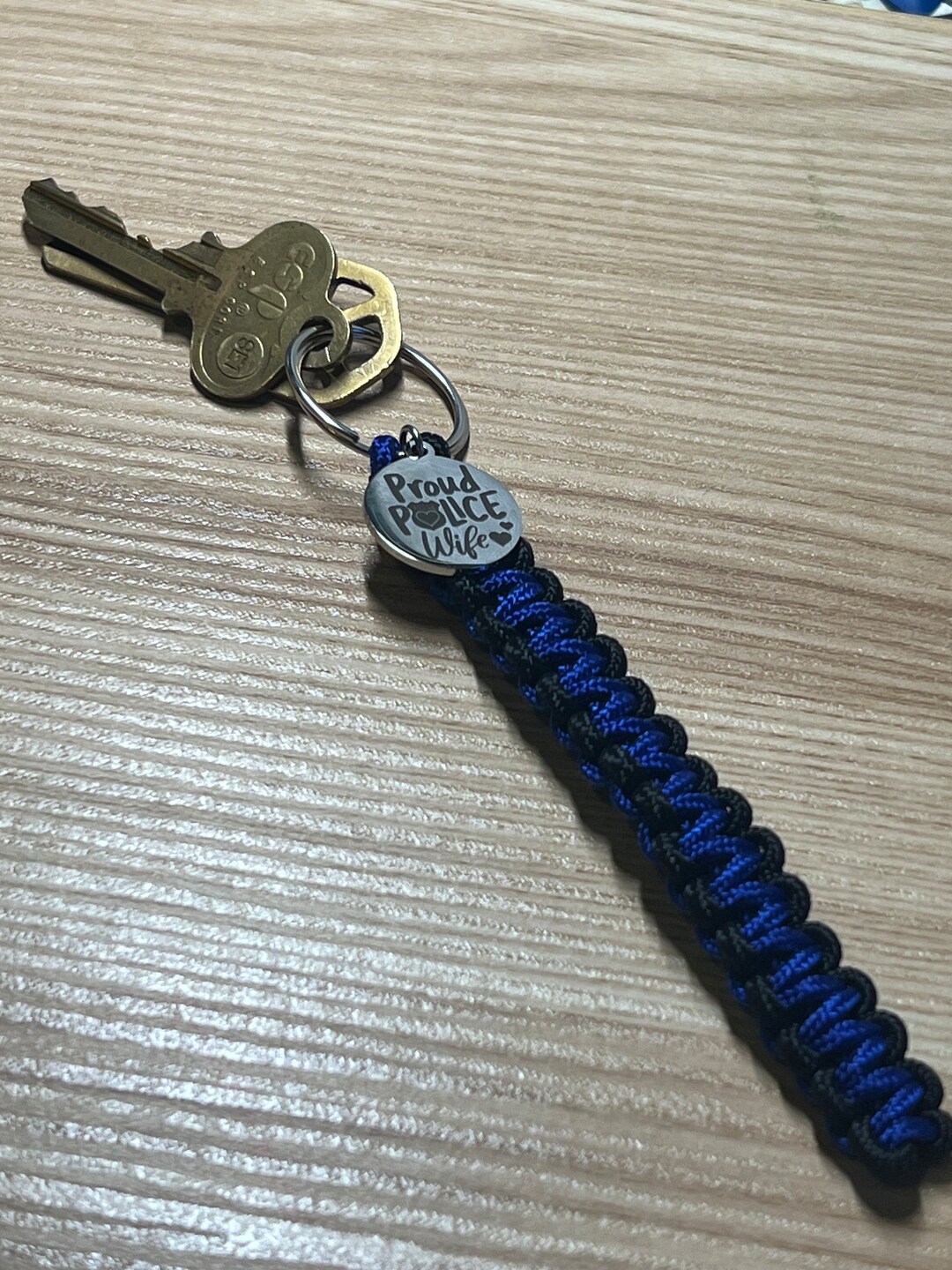 Police Officer Keychain Law Enforcement Not All Hero’s Wear Capes ...