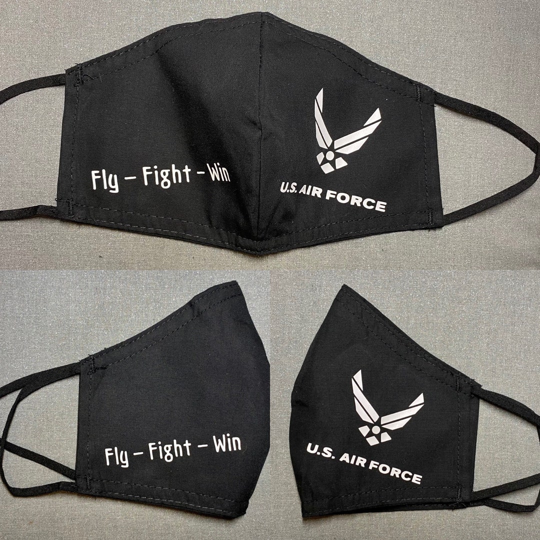 USAF Air Force Face Mask - Etsy