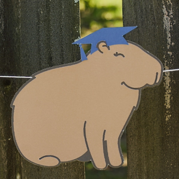 Graduation Capybara - Etsy