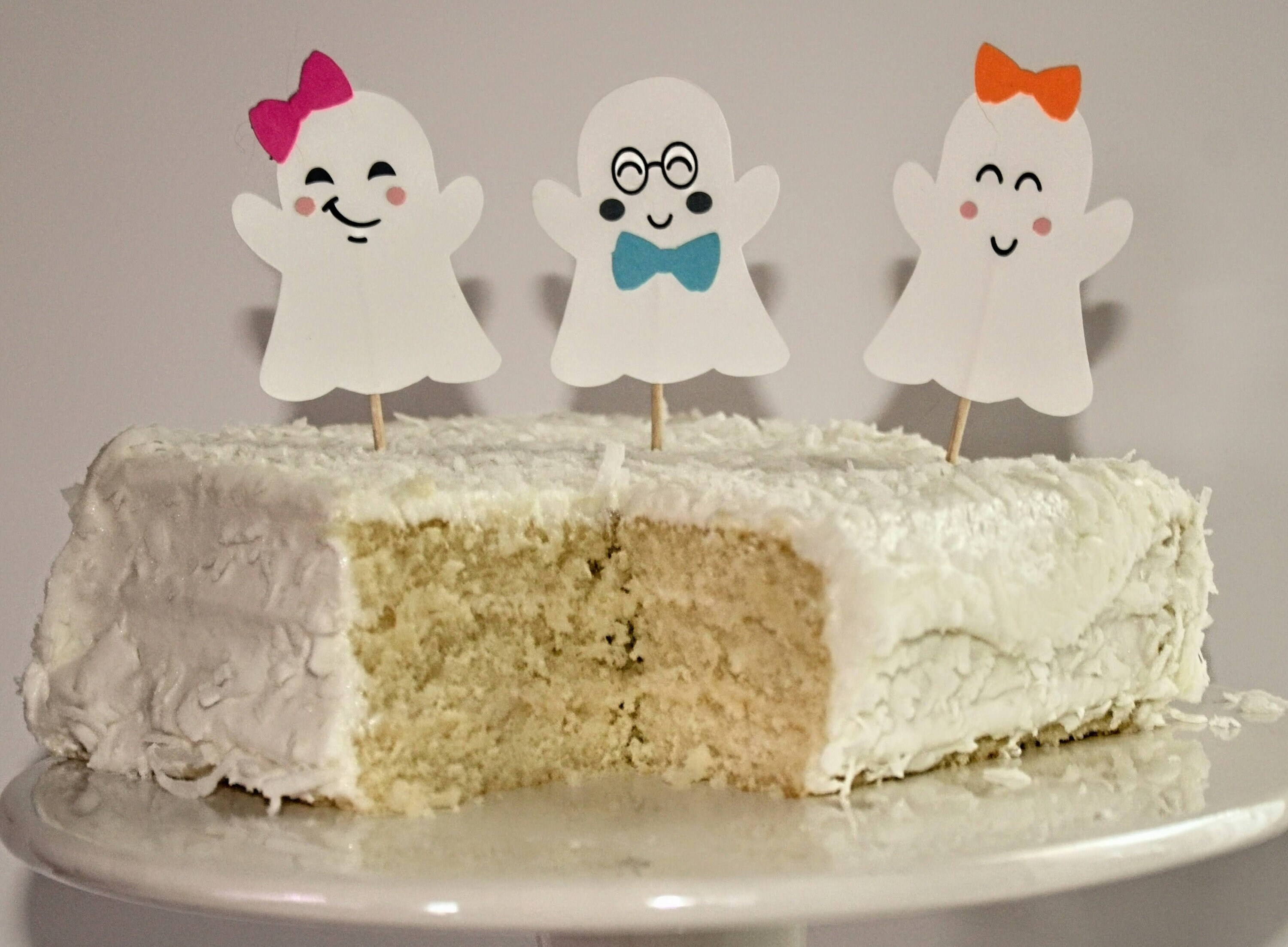 Cute Ghost Cupcake Toppers - Etsy