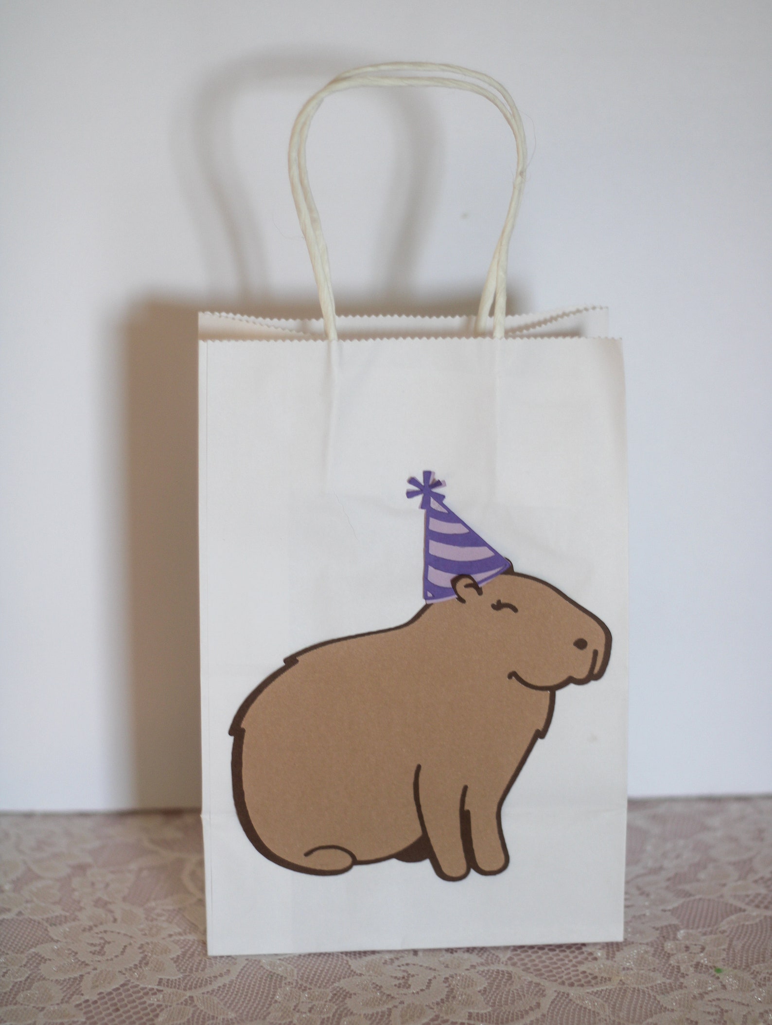 Capybara Party Kit With Cupcake Toppers - Etsy