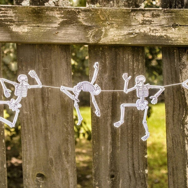 Skeleton Garland - Etsy