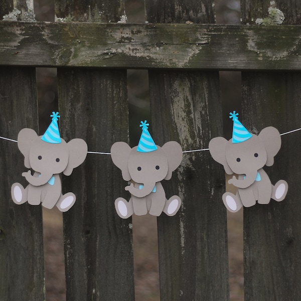 Elephant Banner - Etsy