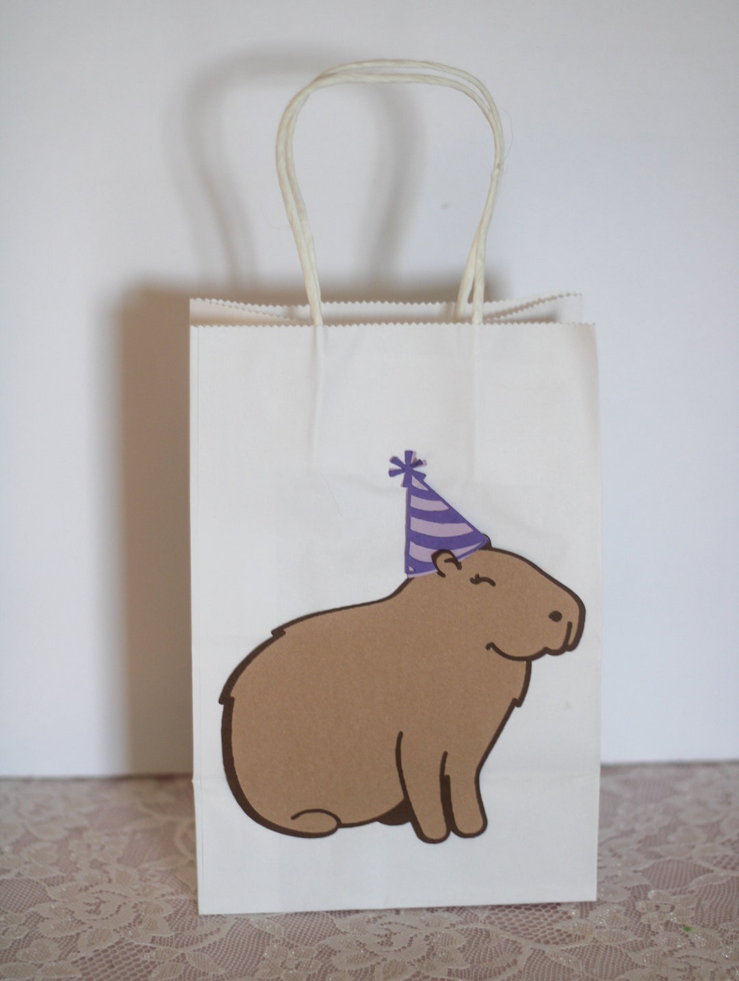 Capybara Party Favor/gift Bags - Etsy