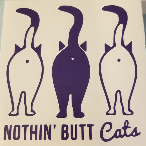Nothing Butt Cats - Etsy