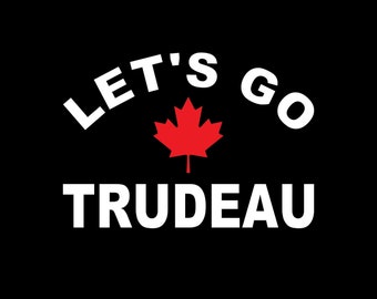 Trudeau Sticker | Etsy