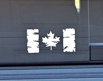 Canadian Car Decal | Etsy
