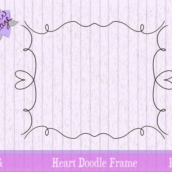 Rectangle Frame Svg - Etsy