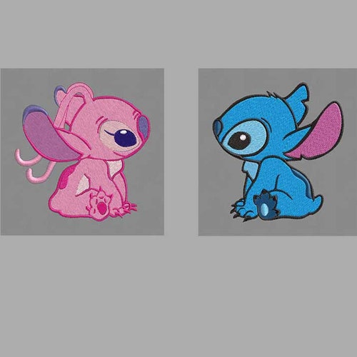 Embroidery Design 2 Set Stitch Angela 4x4 3x3 Hoop Separate - Etsy