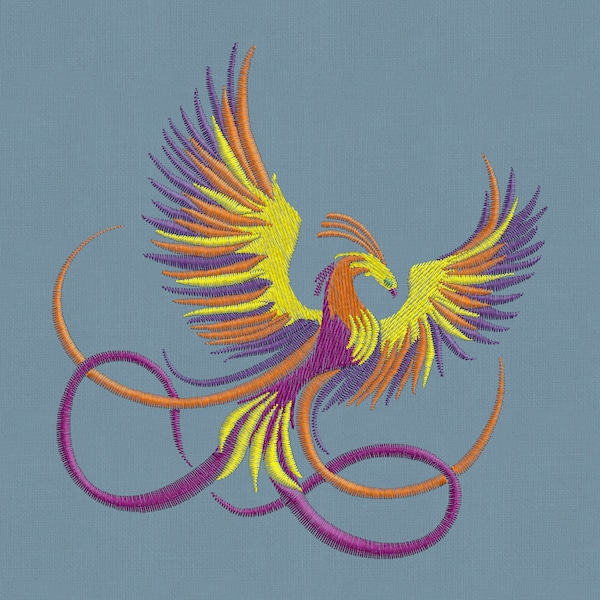 Phoenix Embroidery - Etsy
