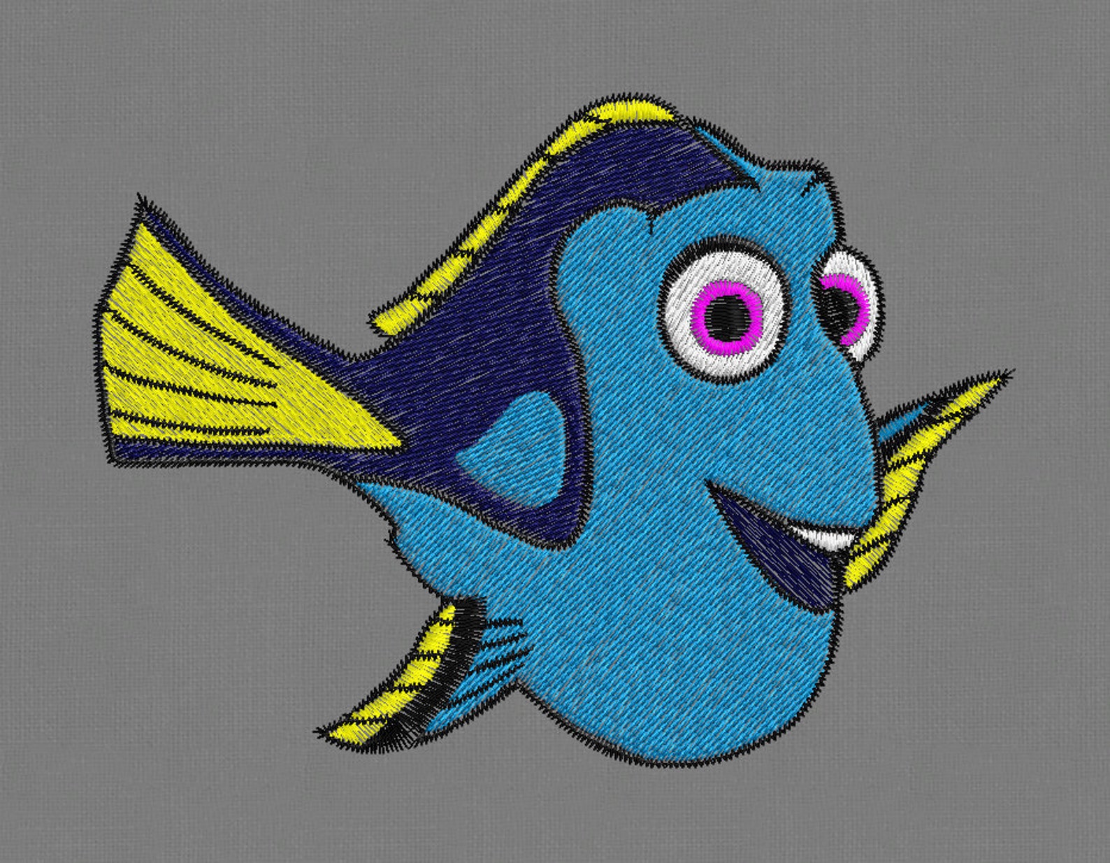 Embroidery Design Dory NEMO Fish 3 Sizes Pes Hus Jef - Etsy