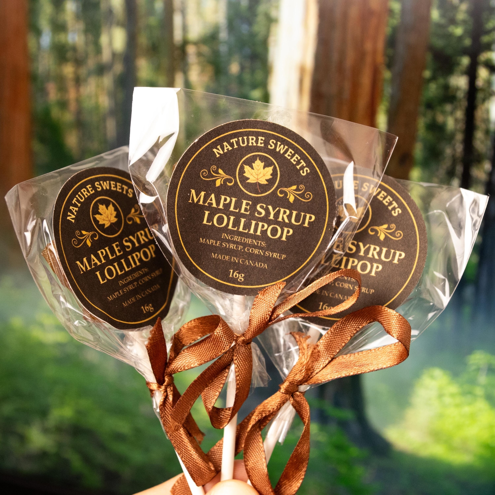 Organic Maple Syrup Lollipops | Handcrafted Hard Candy | Natural ...