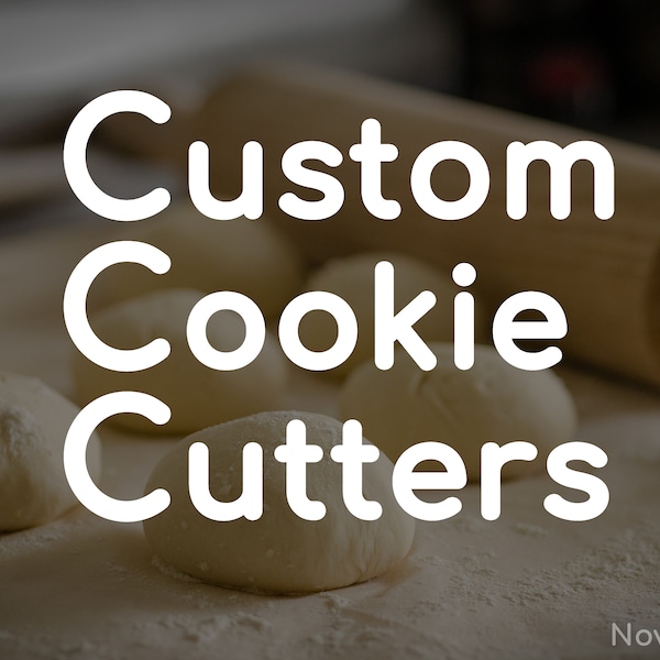 Custom Cookie Cutter - Etsy