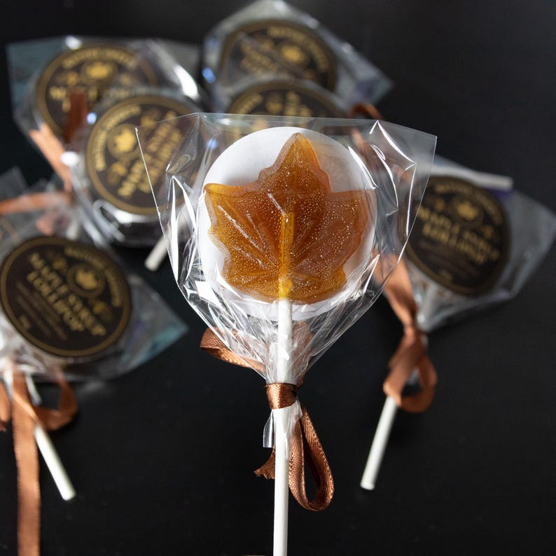 Organic Maple Syrup Lollipops | Handcrafted Hard Candy | Natural ...