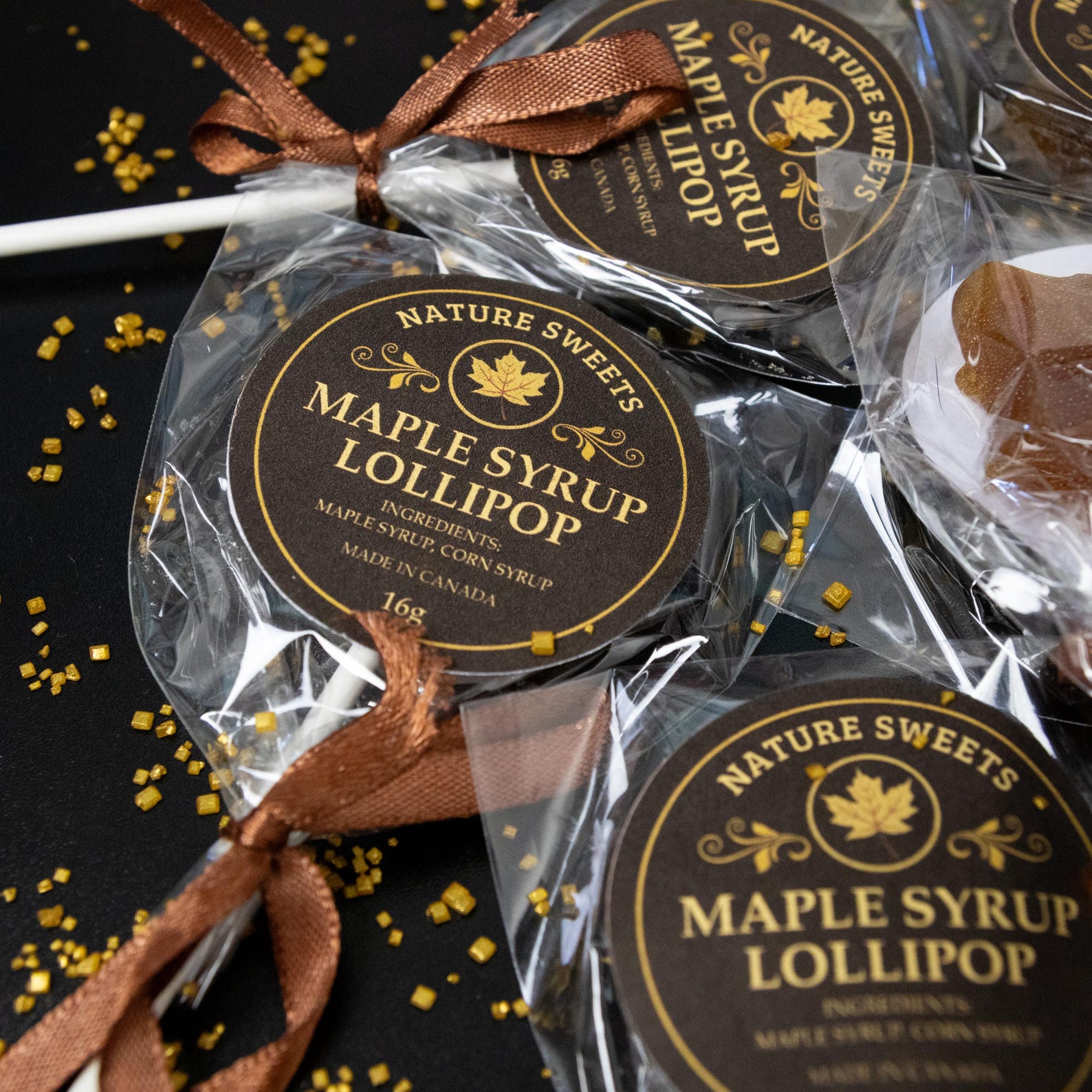 Organic Maple Syrup Lollipops | Handcrafted Hard Candy | Natural ...