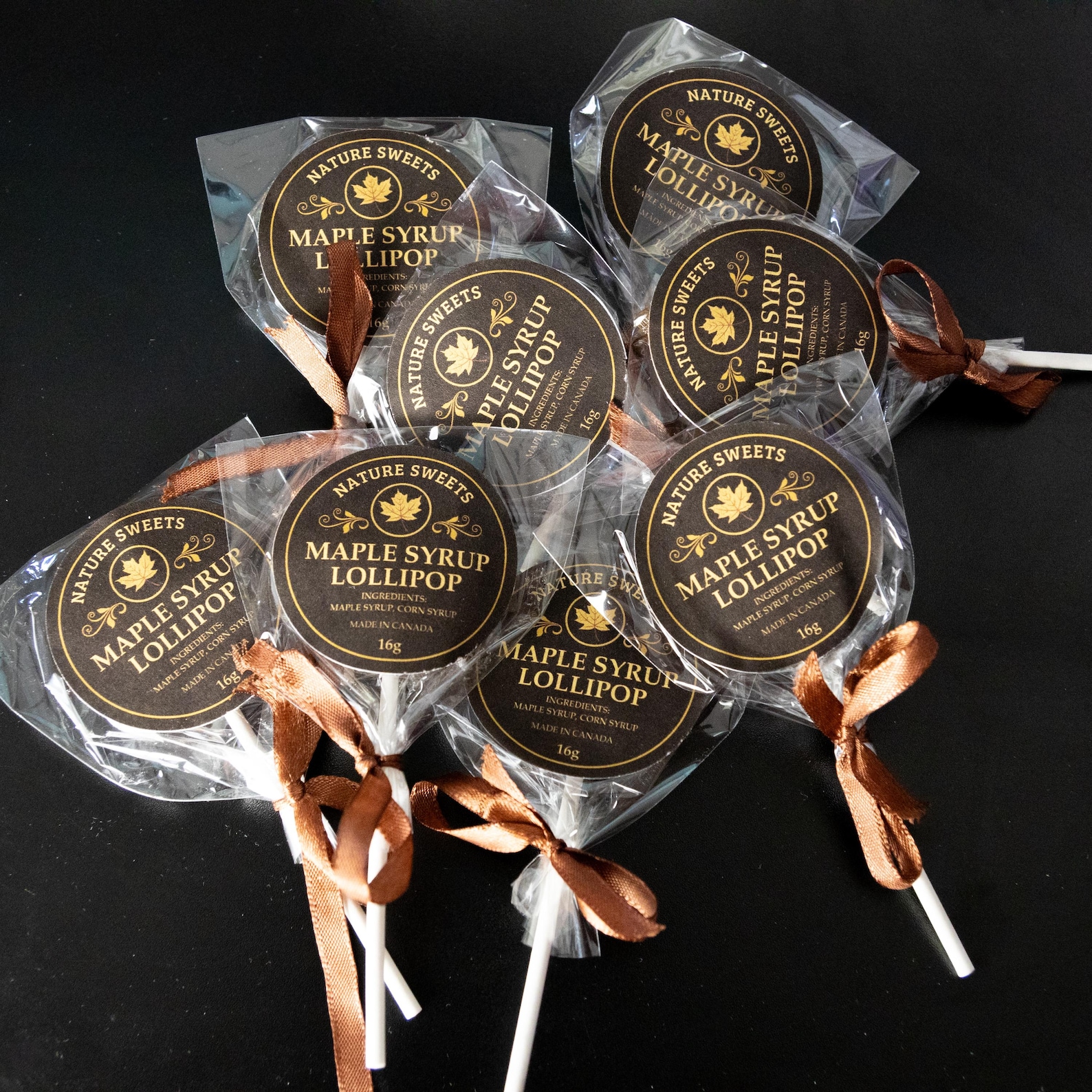 Organic Maple Syrup Lollipops | Handcrafted Hard Candy | Natural ...
