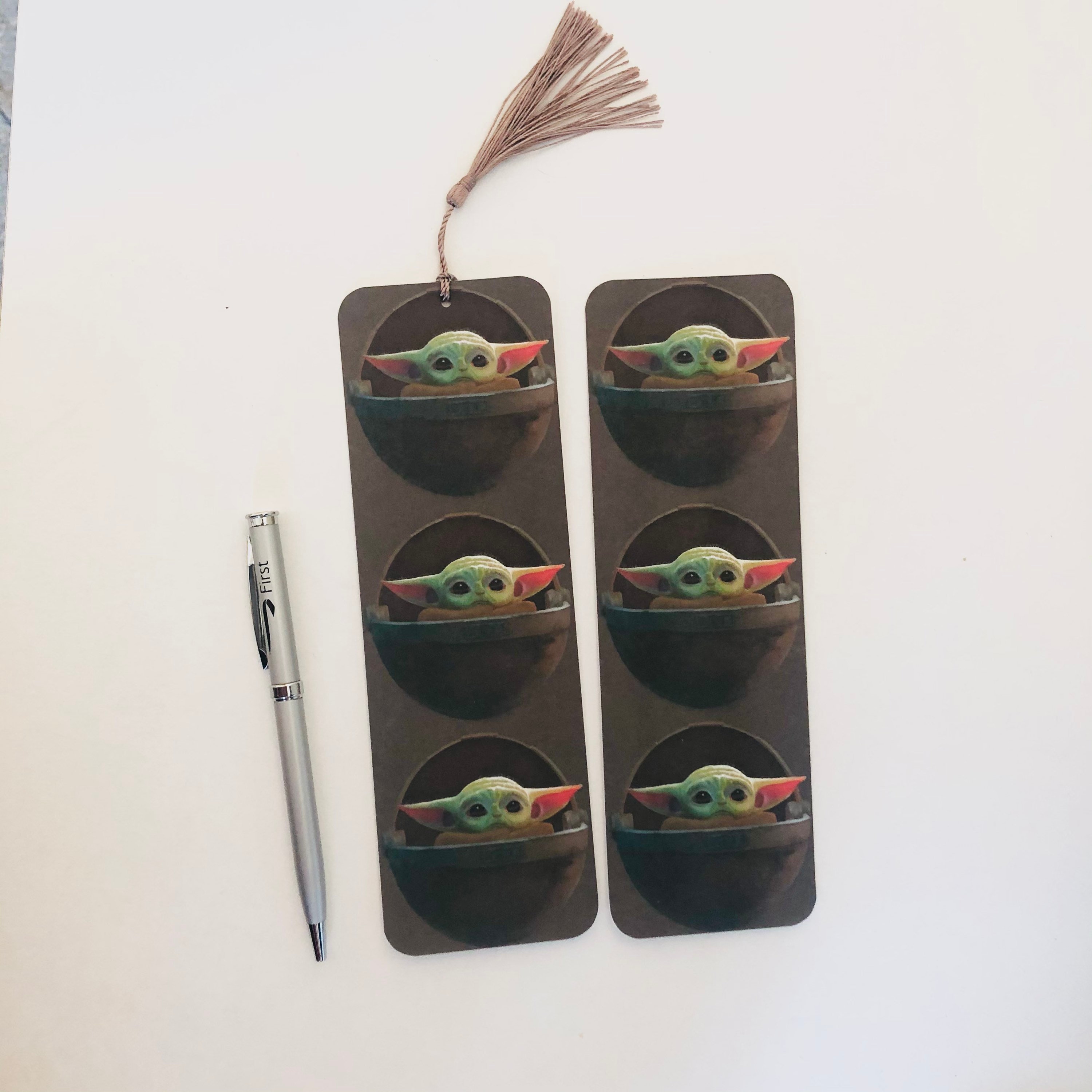 Baby Yoda Bookmark - Etsy